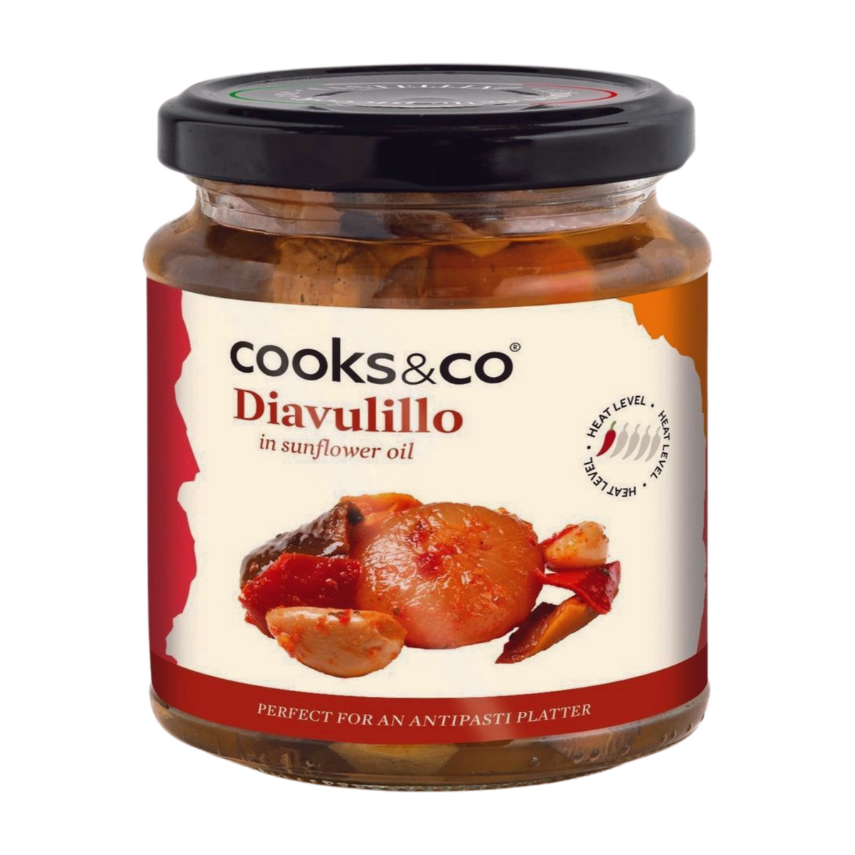 Cooks & Co Diavulillo - Spicy Mixed Vegetables in Oil (280g) – Fennel ...