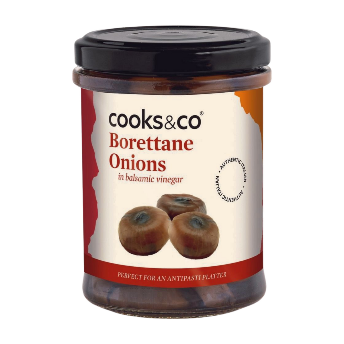 Cooks & Co Borettane Onions in Balsamic Vinegar (280g) – Fennel and Ginger