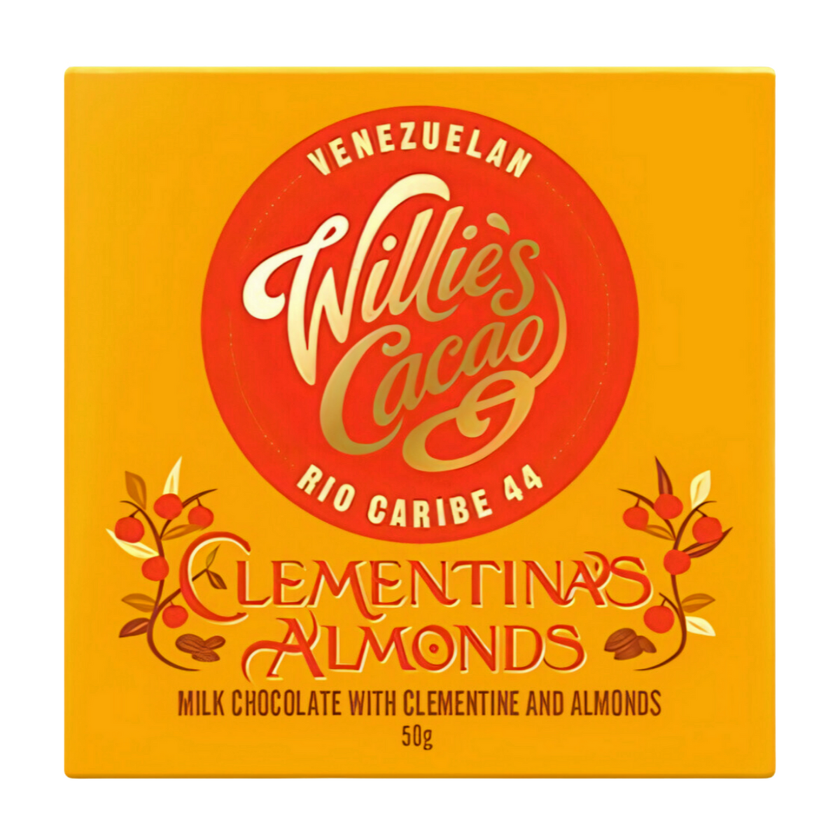 Willie's Cacao Clemetina's Almonds Venezuelan Chocolate (50g) – Fennel ...
