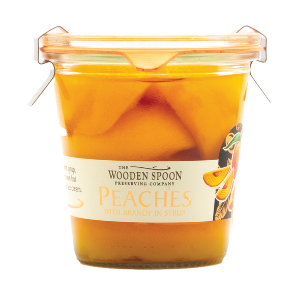 The Wooden Spoon Preserving Company Peaches with Brandy in Syrup (270g ...