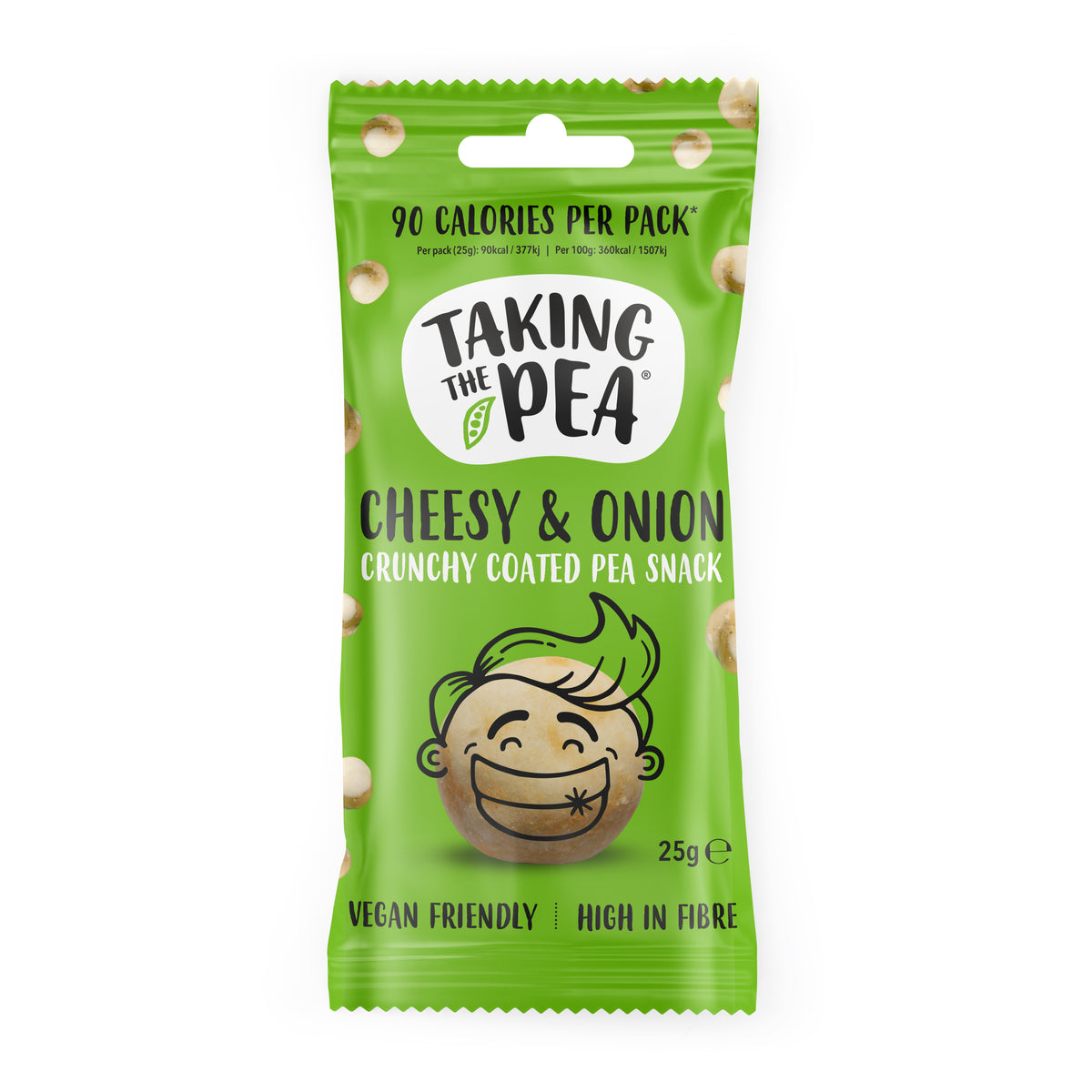 Taking The Pea Cheesy & Onion Crunchy Coated Pea Snack (25g) – Fennel ...