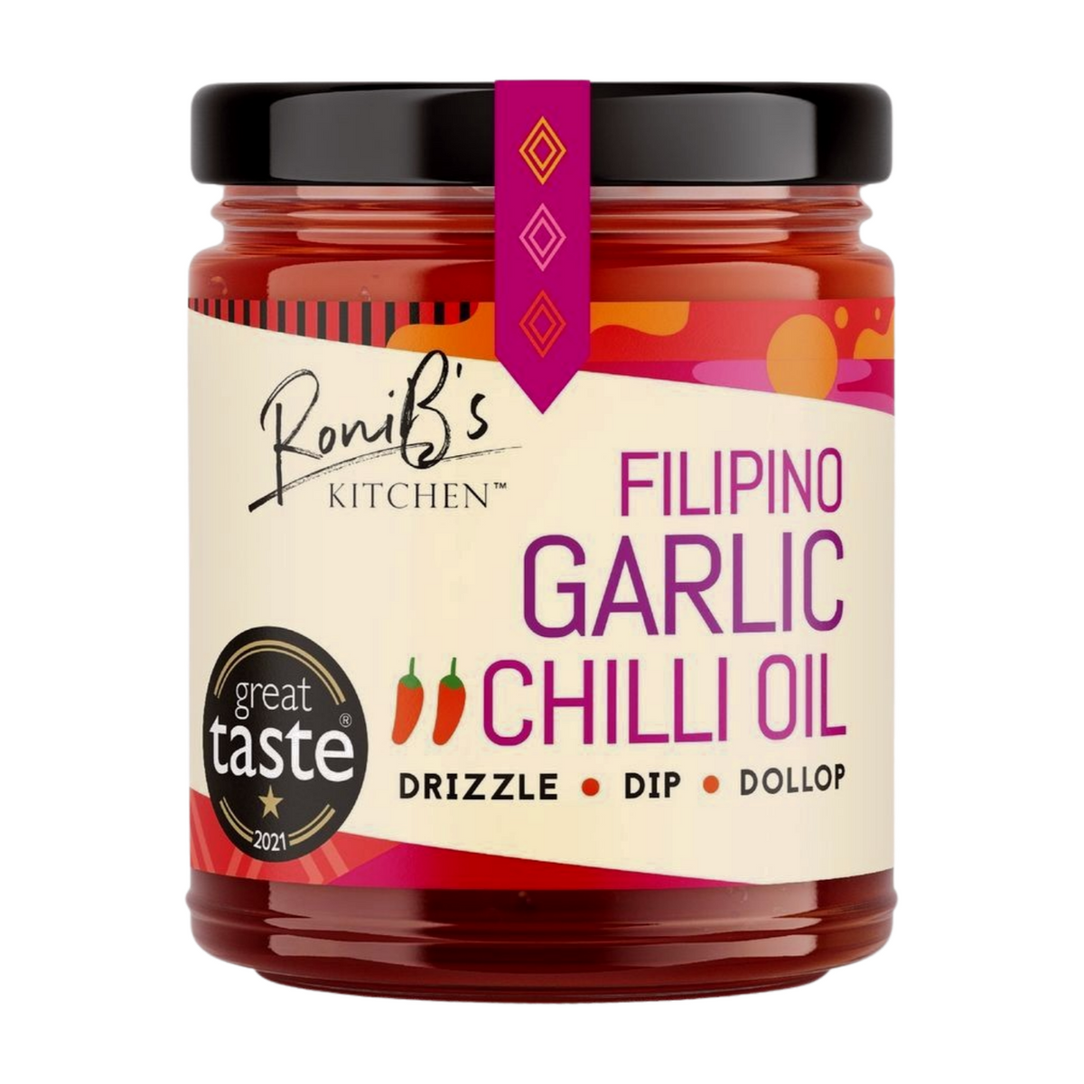 RoniB's Kitchen Filipino Garlic Chilli Oil (335g) – Fennel and Ginger