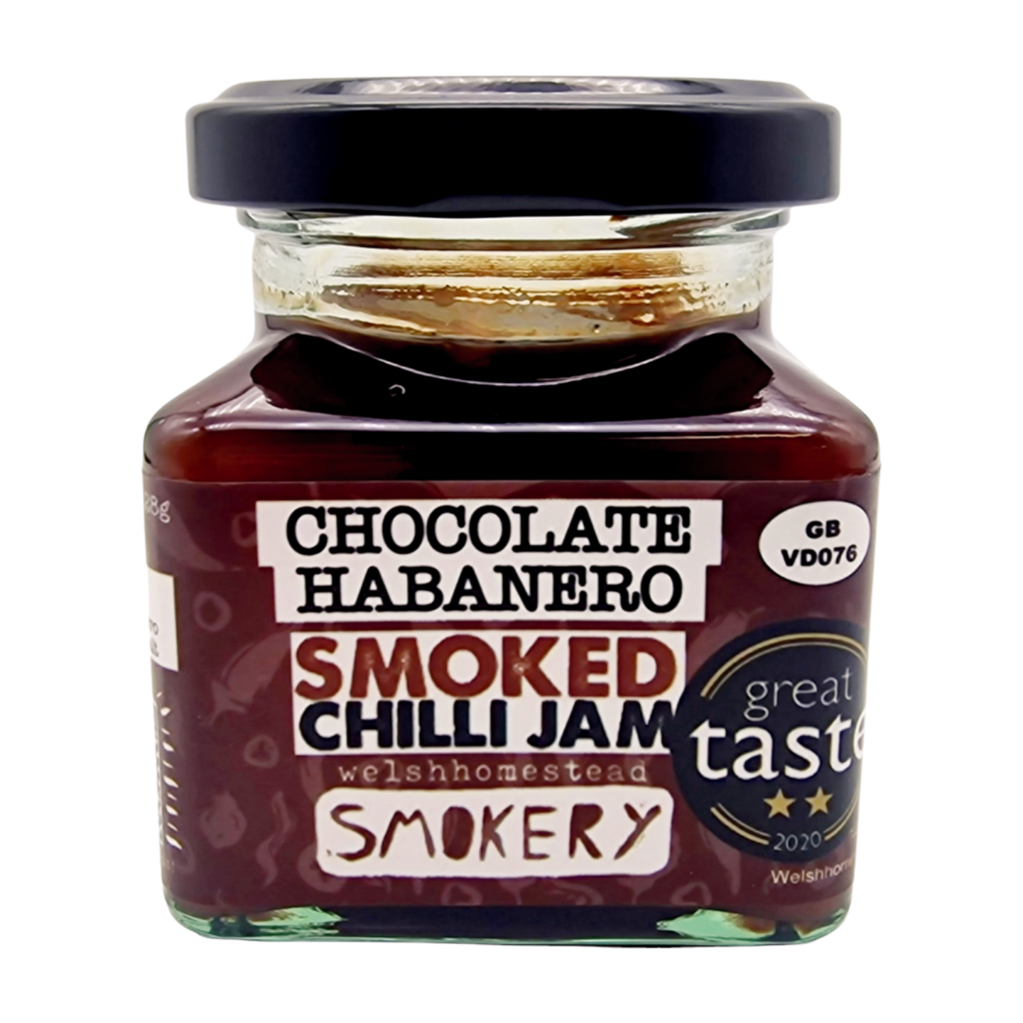 Welshhomestead Smokery Chocolate Habanero Smoked Chilli Jam (128g ...
