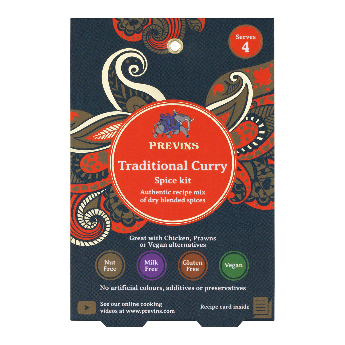 Previns Traditional Curry Spice Kit (26g) – Fennel and Ginger