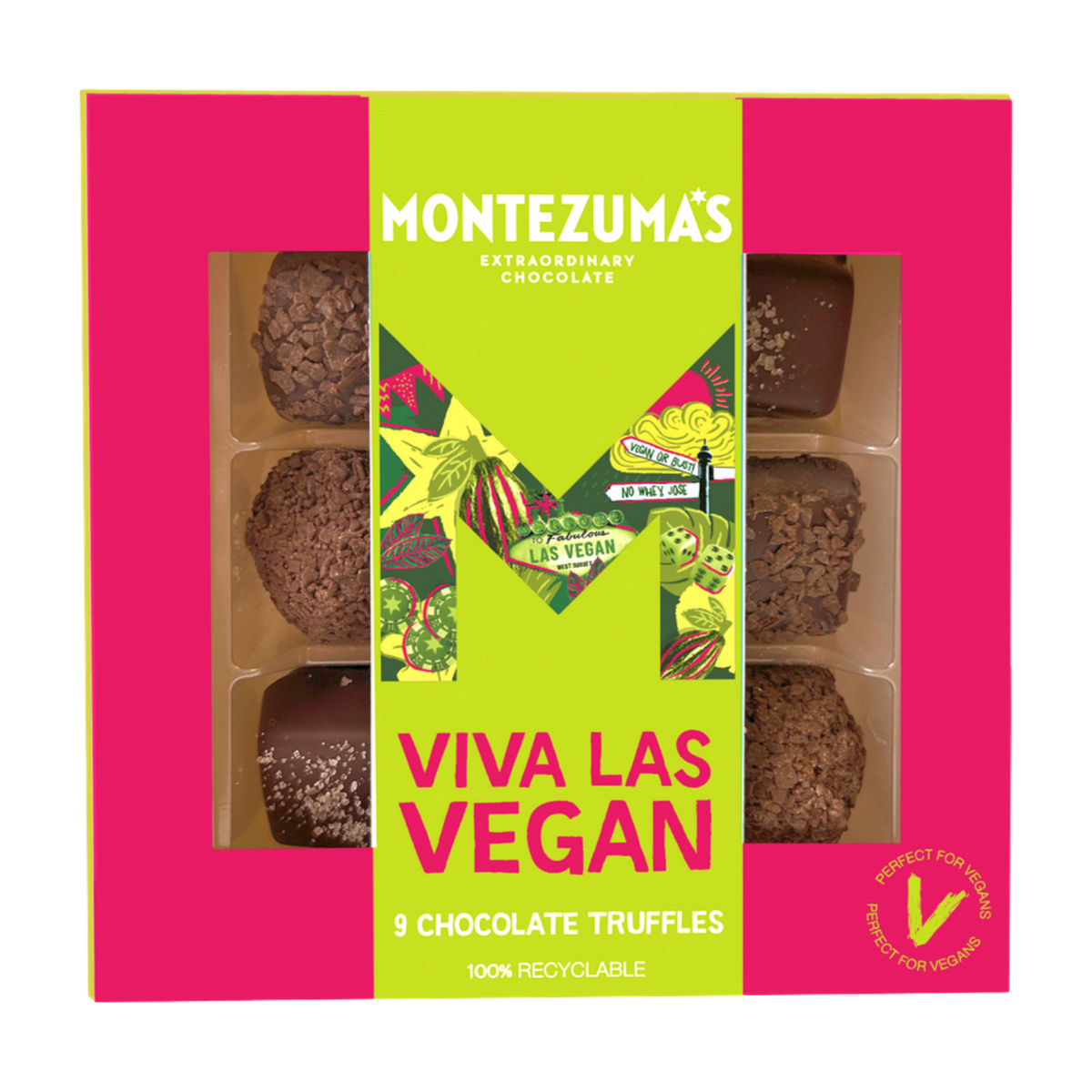 Montezuma's Viva Las Vegan Chocolate Truffles (110g) – Fennel and Ginger