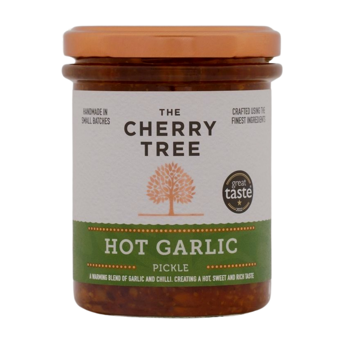 The Cherry Tree Hot Garlic Pickle (210g) – Fennel and Ginger