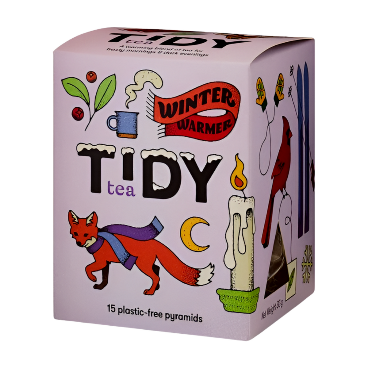 Tidy Tea Winter Warmer Tea (15 Pyramids) – Fennel and Ginger
