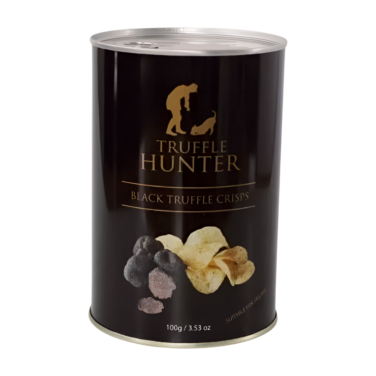 TruffleHunter Black Truffle Crisps (100g) – Fennel and Ginger