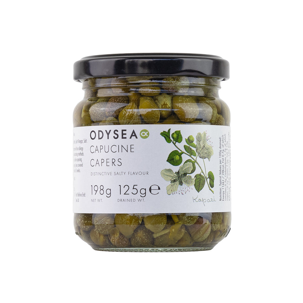 Odysea Capucine Capers (198g) – Fennel and Ginger
