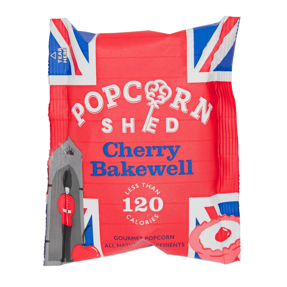 Popcorn Shed Cherry Bakewell Popcorn Snack Pack (24g) – Fennel and Ginger
