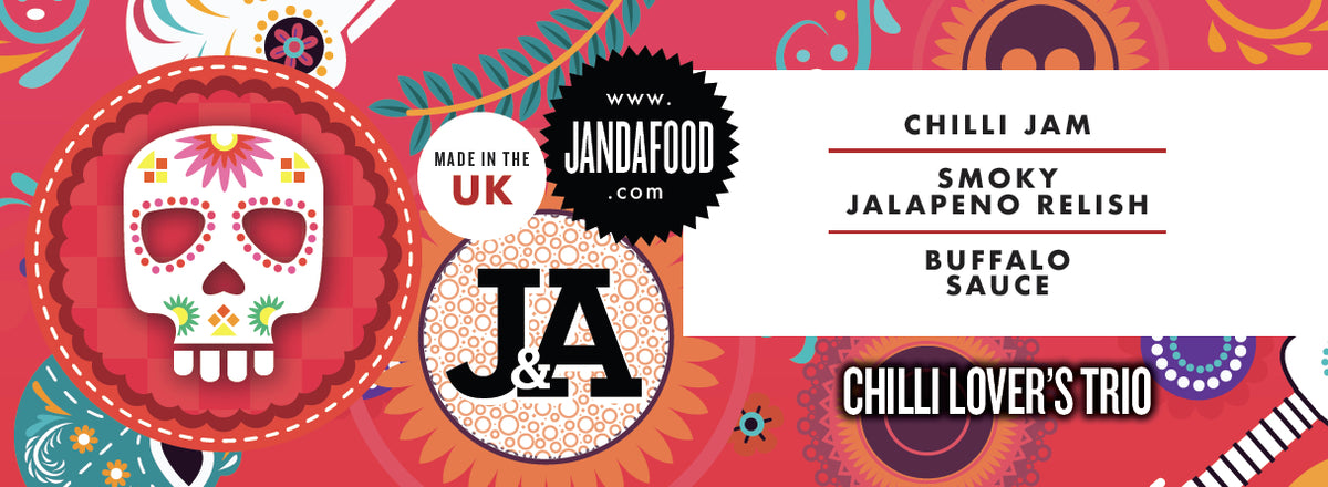 J&A Chilli Lovers Trio (620g) – Fennel and Ginger