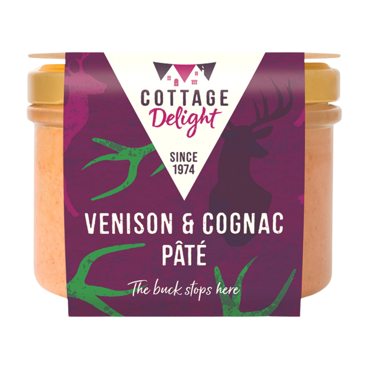 Cottage Delight Venison & Cognac Pate (190g) – Fennel and Ginger
