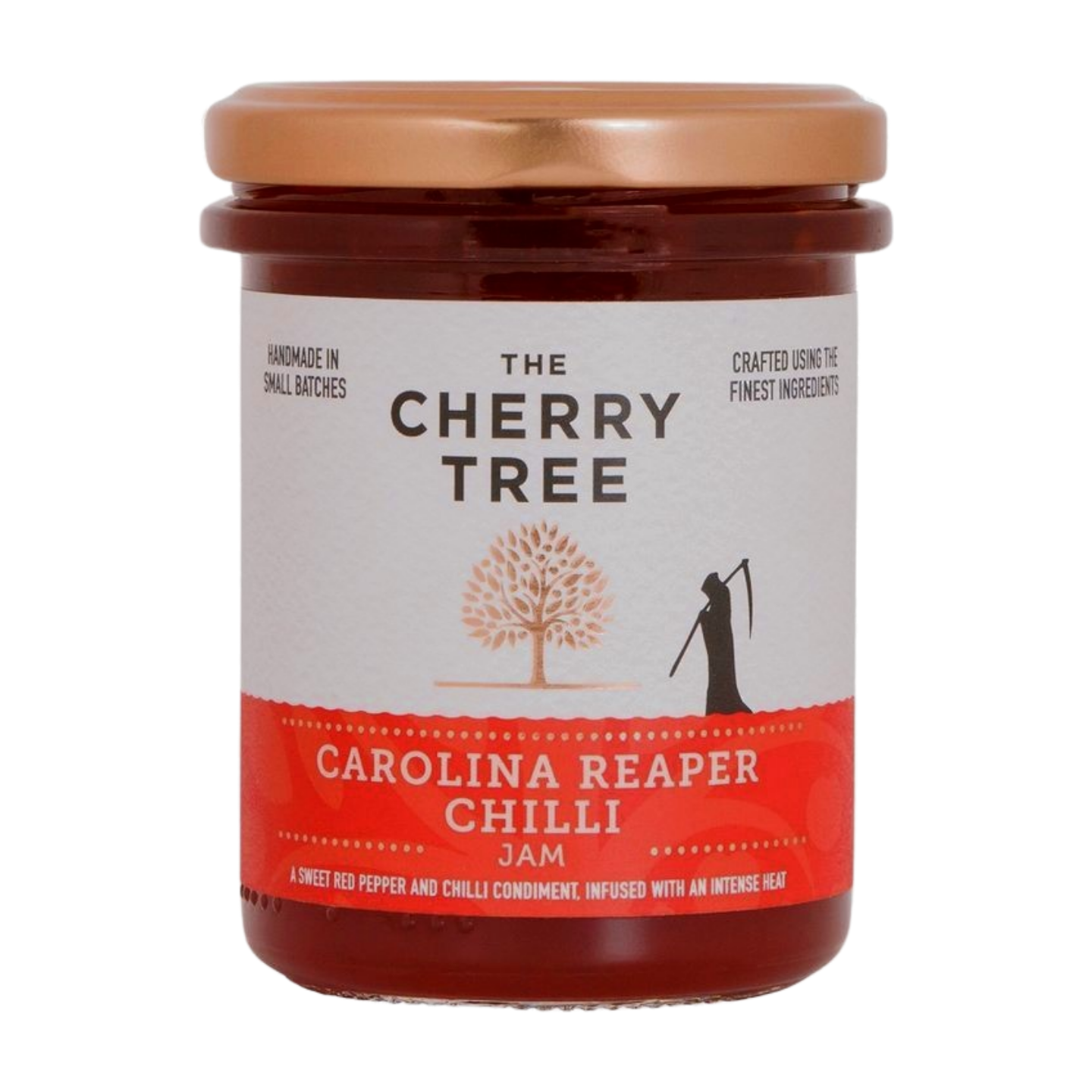 The Cherry Tree Carolina Reaper Chilli Jam (210g) – Fennel and Ginger