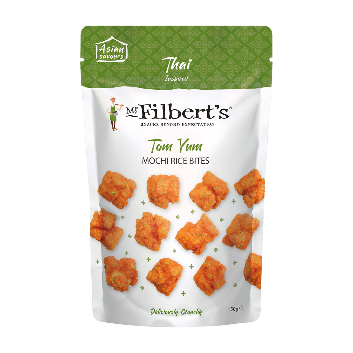 Mr Filbert's Thai Inspired Tom Yum Mochi Rice Bites (150g) – Fennel and ...
