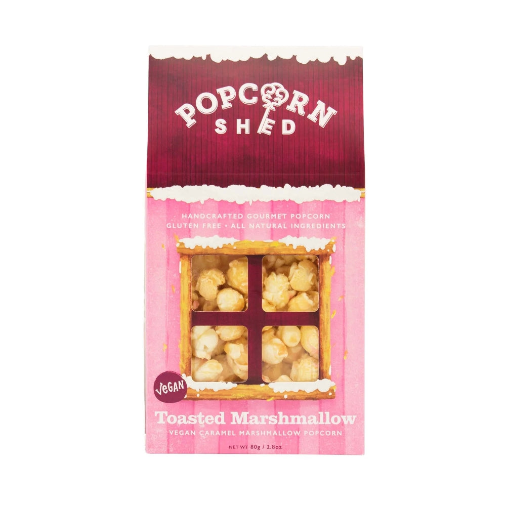 Popcorn Shed Toated Marshmallow Gourmet Popcorn Shed (80g) – Fennel and ...